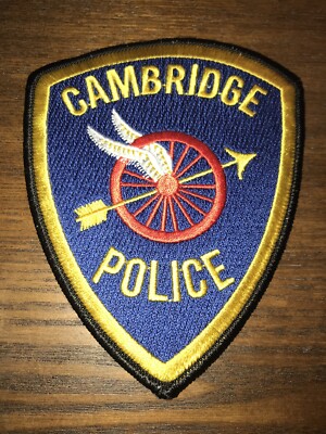 Cambridge MA Police Traffic Patch | eBay