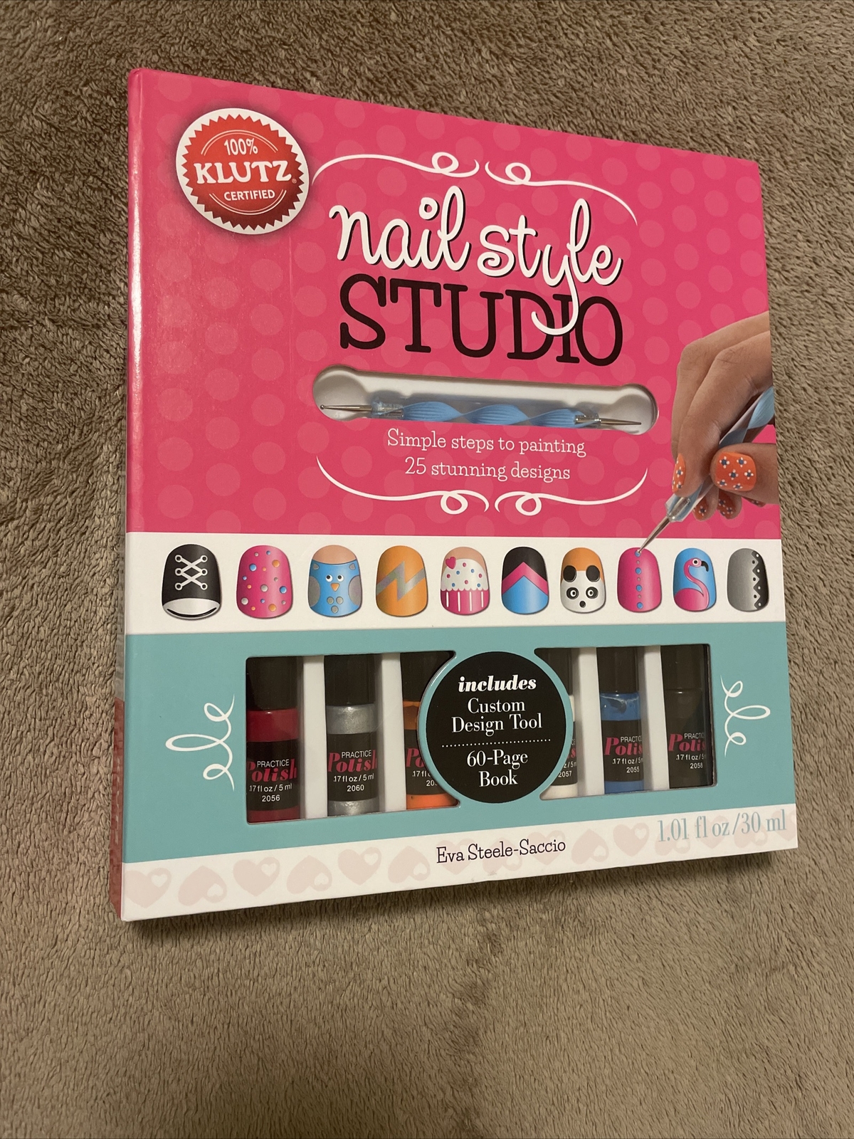 Klutz Nail Style Studio Book Kit K556163 for sale online | eBay