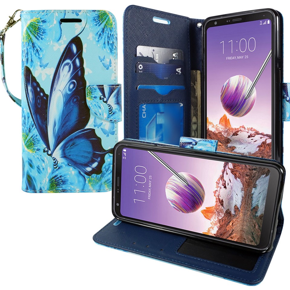 For LG Stylo 5 | Stylo 4 | 4 Plus| PU Leather Wallet Phone Case Cover ...