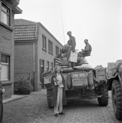 WW2 Photo WWII Dutch Civilian British Armored Car 1944 World War Two ...