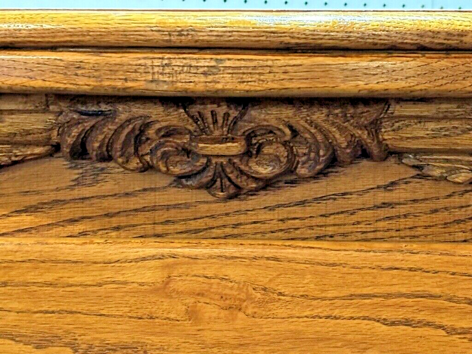 WINGED GRIFFIN OAK ICE BOX | eBay