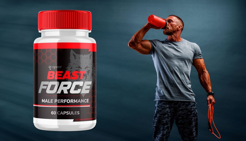 Beast Force Male Support Vitamin Max Strength Supplement for Men 180 ...