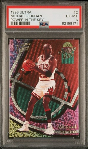 1993 Ultra #2 Michael Jordan Power In The Key PSA 6 | eBay