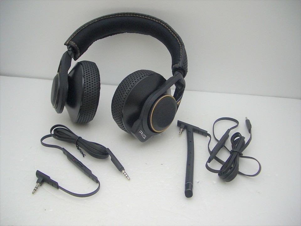 PLANTRONICS RIG 600 High-Fidelity STEREO Gaming HEADSET for PC MAC ...