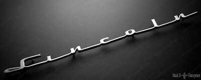 1954-55 Lincoln Front Fender Nameplate Script NEW | eBay