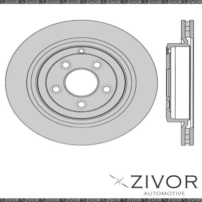 New PROTEX Rotor - Rear For FORD TERRITORY SZ 4D SUV AWD 2011 - 2016 # ...