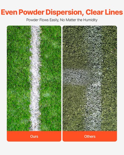 Dry Line Marker 2-Wheel 2 or 4 in Lines Heavy Duty Steel Chalker 25 lbs ...