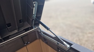 Keter Replacement Hinges x 2 For Storage Box Darwin,Brightwood,ect ...