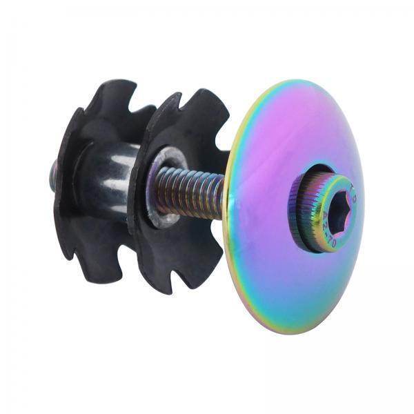 2X Bike Headset Top Cap Front Fork Steerer Tube Top Caps Replacement ...