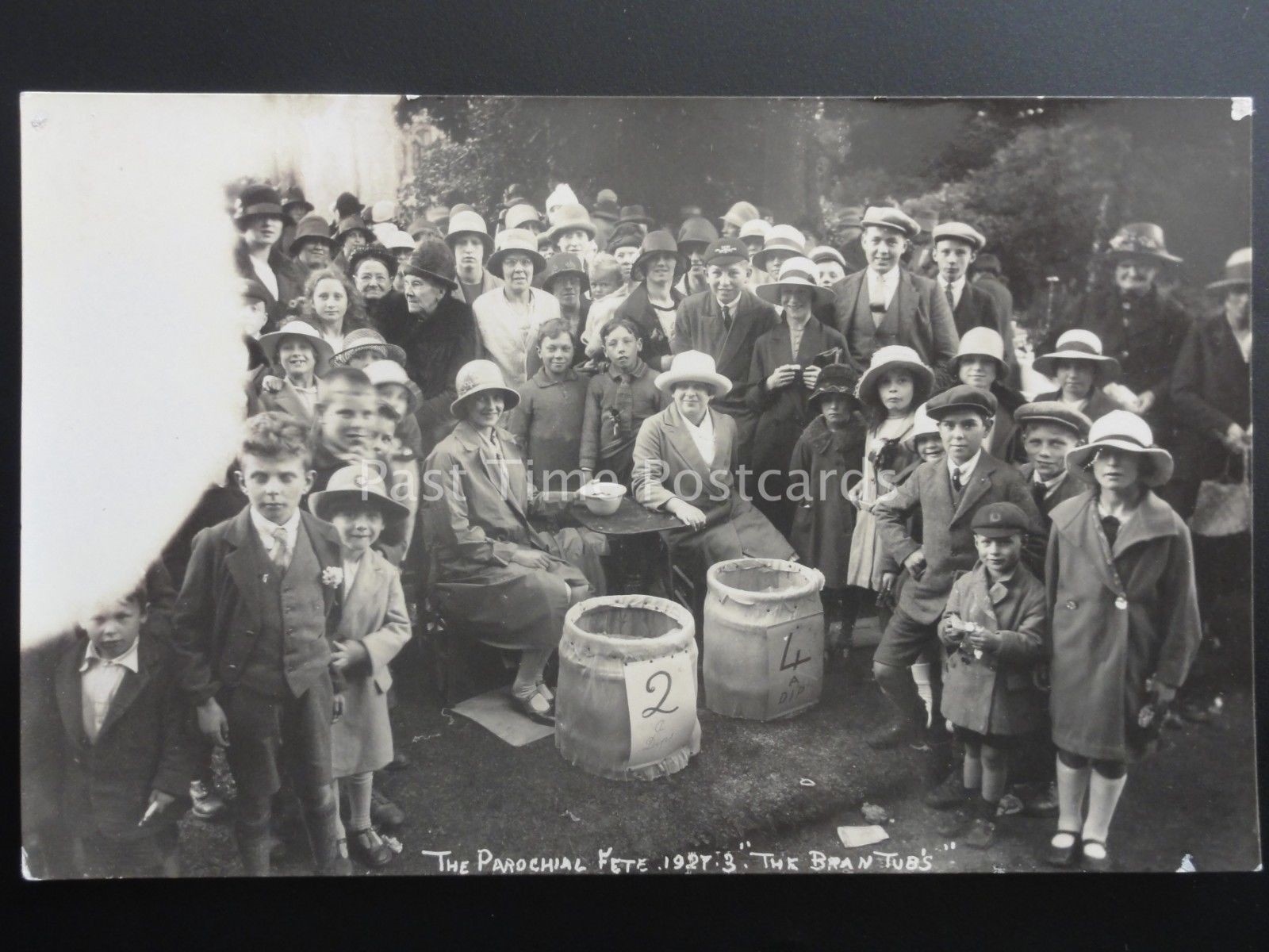 CHIPPING NORTON The Parochial Fete LADIES AT THE BRAN TUBS 3 c1927 ...