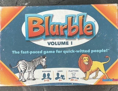 Blurble Volume 1 Strategy Fast Paced Card Game from North Star 2 to 12 ...