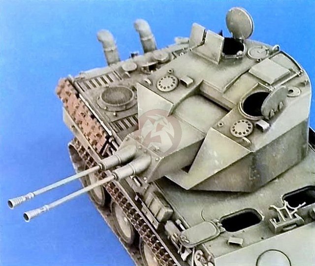 Verlinden 1/35 Flakpanzer Coelian Turret Conversion Panther Tank ...