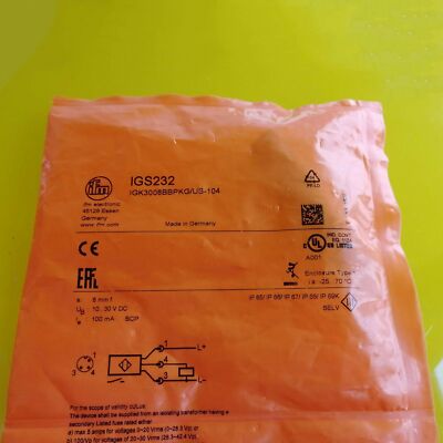 1PC New IFM IGS232 Proximity Switch Sensor Free Shipping | eBay