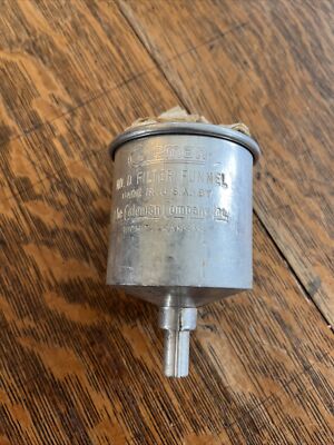 Coleman No. 0 Aluminum Filter Funnel~Vintage Original~2” ID-never Used ...