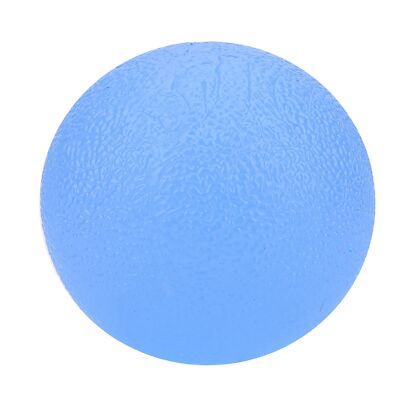 BLUE Silicone Massage Therapy Grip Ball For Hand Finger Strength ...