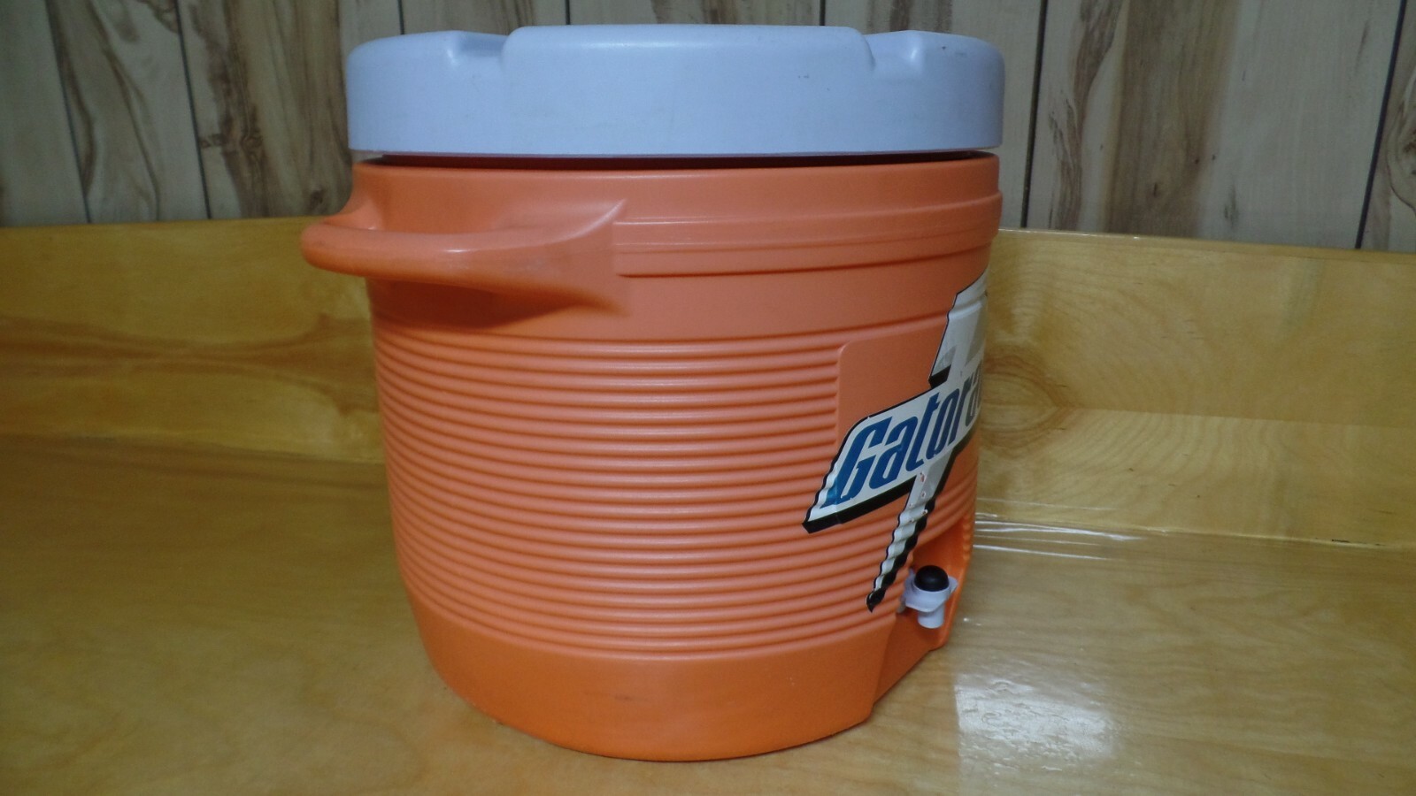 Vintage Gatorade Rubbermaid Sideline Cooler Orange 7 Gal drink ...