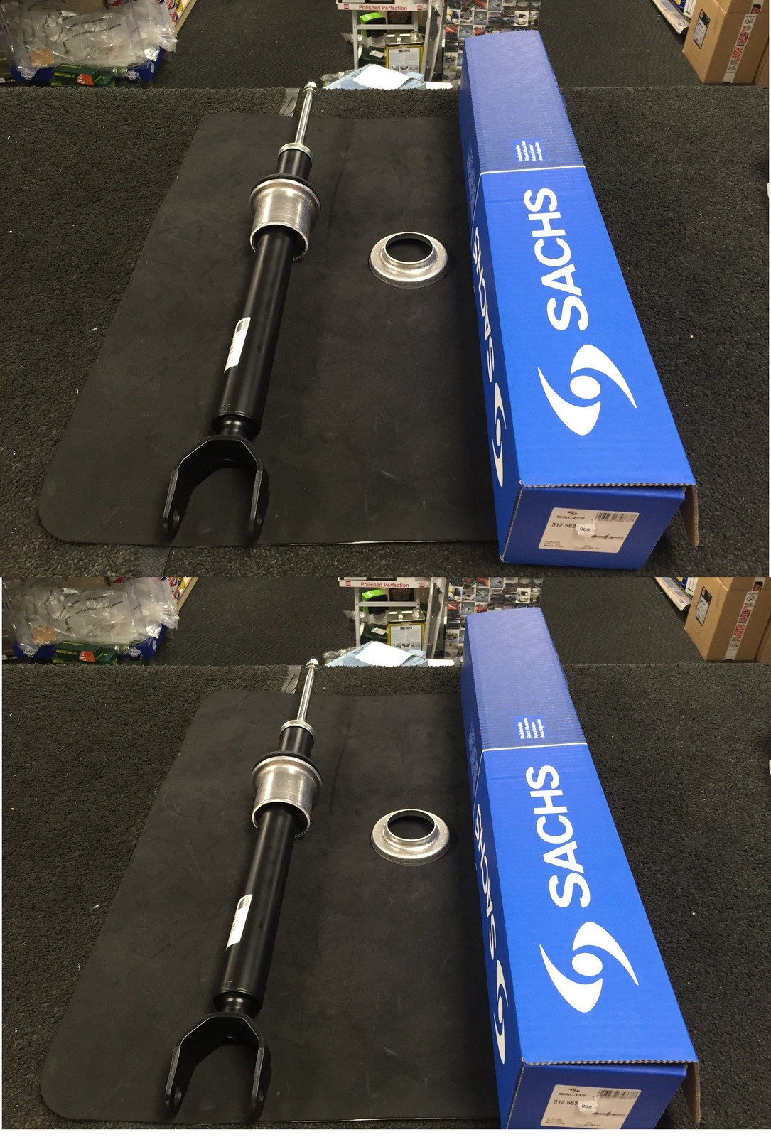 2 SHOCK ABSORBER FRONT FOR MERCEDES E-CLASS W211 S211 SHOCK ABSORBERS ...