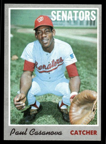 1970 Topps #84 Paul Casanova Washington Senators | eBay