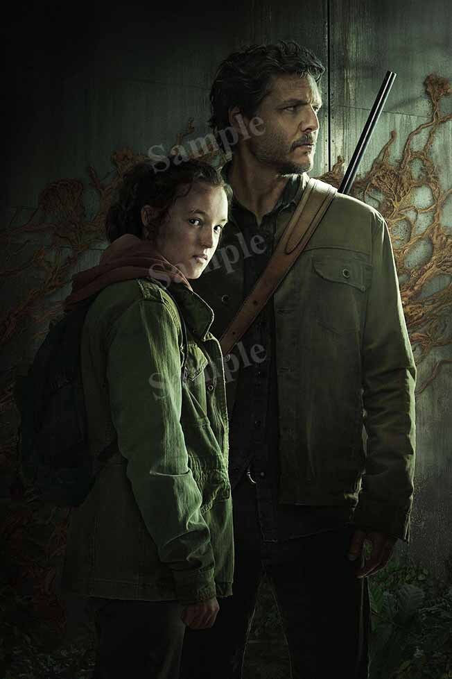 Photos Posters Bella Ramsey Pedro Pascal in shadow The Last of Us ...