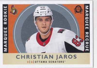 CHRISTIAN JAROS 2017-18 17-18 UPPER DECK 2 OPC O-PEE-CHEE UPDATE RETRO ...