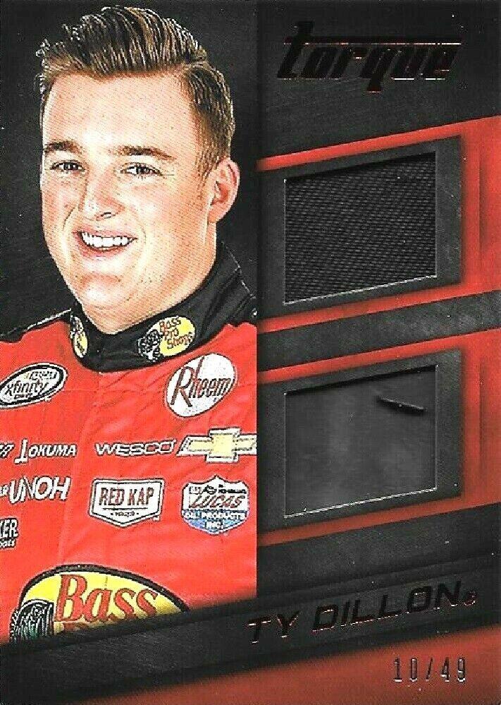 2016 Panini Torque - Dual Materials Ty Dillon #DM-TD Red /49 (MEM) for ...