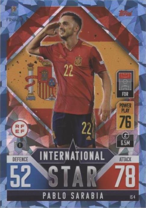 2022 Topps Match Attax 101 The Road To UEFA Nations League Finals ...