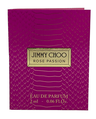 Jimmy Choo Rose Passion 0.06 oz 2 ml Eau De Parfum Spray Mini Travel ...
