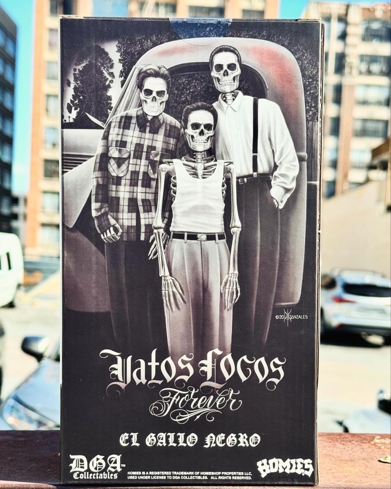 DGA Collectibles - HOMIES GALLO NEGRO 1:10 Scale Large Collectible ...