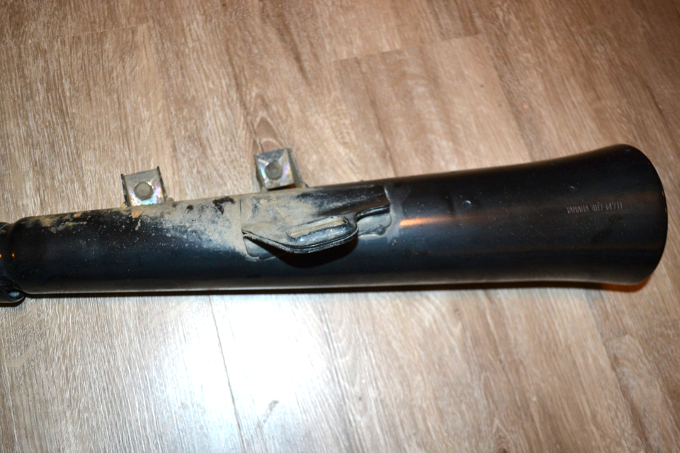 1981 Yamaha Midnight Maxim XJ650 Exhaust Muffler part# 4H7-14711 - LEFT ...
