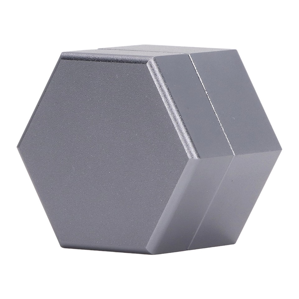 (Grey)Mini Portable Billiard Chalk Case Hexagonal Pool Chalk Box Holder ...
