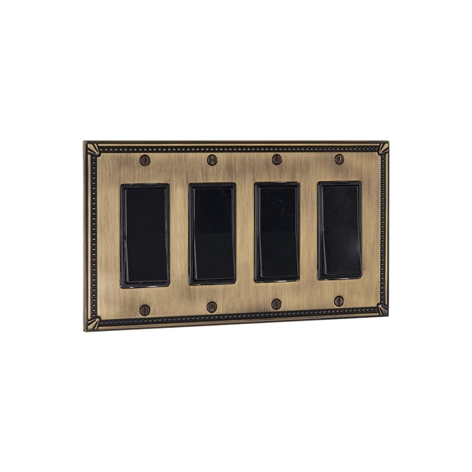 Hardware Wall Light Decora Switch Plate Rocker Toggle GFCI Cover ...