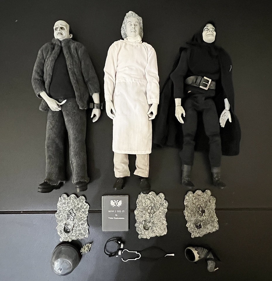 1/6 SIDESHOW YOUNG FRANKENSTEIN 12'' FIGURES + BONUS BRIDE 4 Figure Lot ...