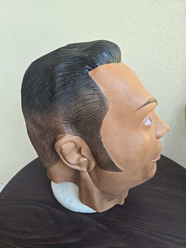 The Rock Halloween Costume Mask 1998 Titan Sports, Inc Cesar Dwayne ...