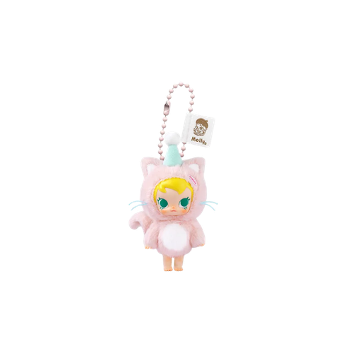 Pop Mart Baby Molly Pocket Friends Vinyl Plush Pendant Keychain ...