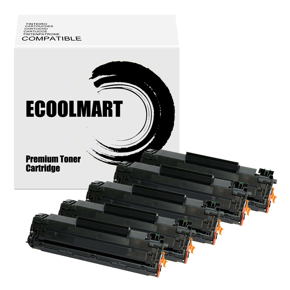 5PK Toner Cartridge replace for HP CB436A LaserJet P1503 P1506 P1503n ...