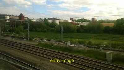Photo 6x4 Junction and engineering works, Rugby Taken from the viaduct ...