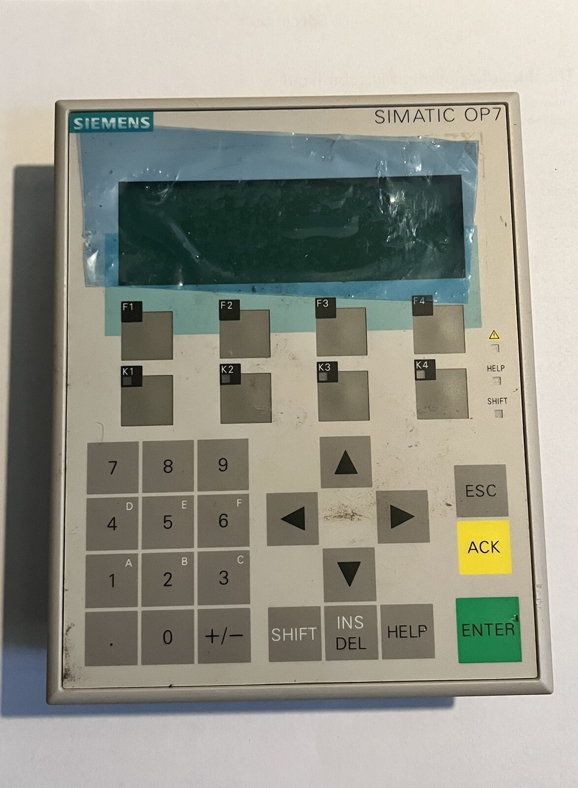 Siemens 6AV3607-1JC00-0AX1 6AV3 607-1JC00-0AX1 SIMATIC OP7/PP Operator ...