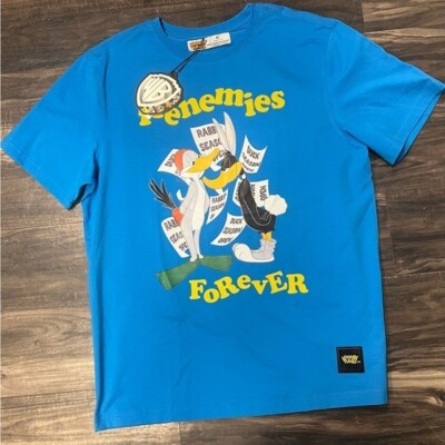 XL & 2X Looney Tunes Frenemies Forever Blue Graphic T-Shirt | eBay