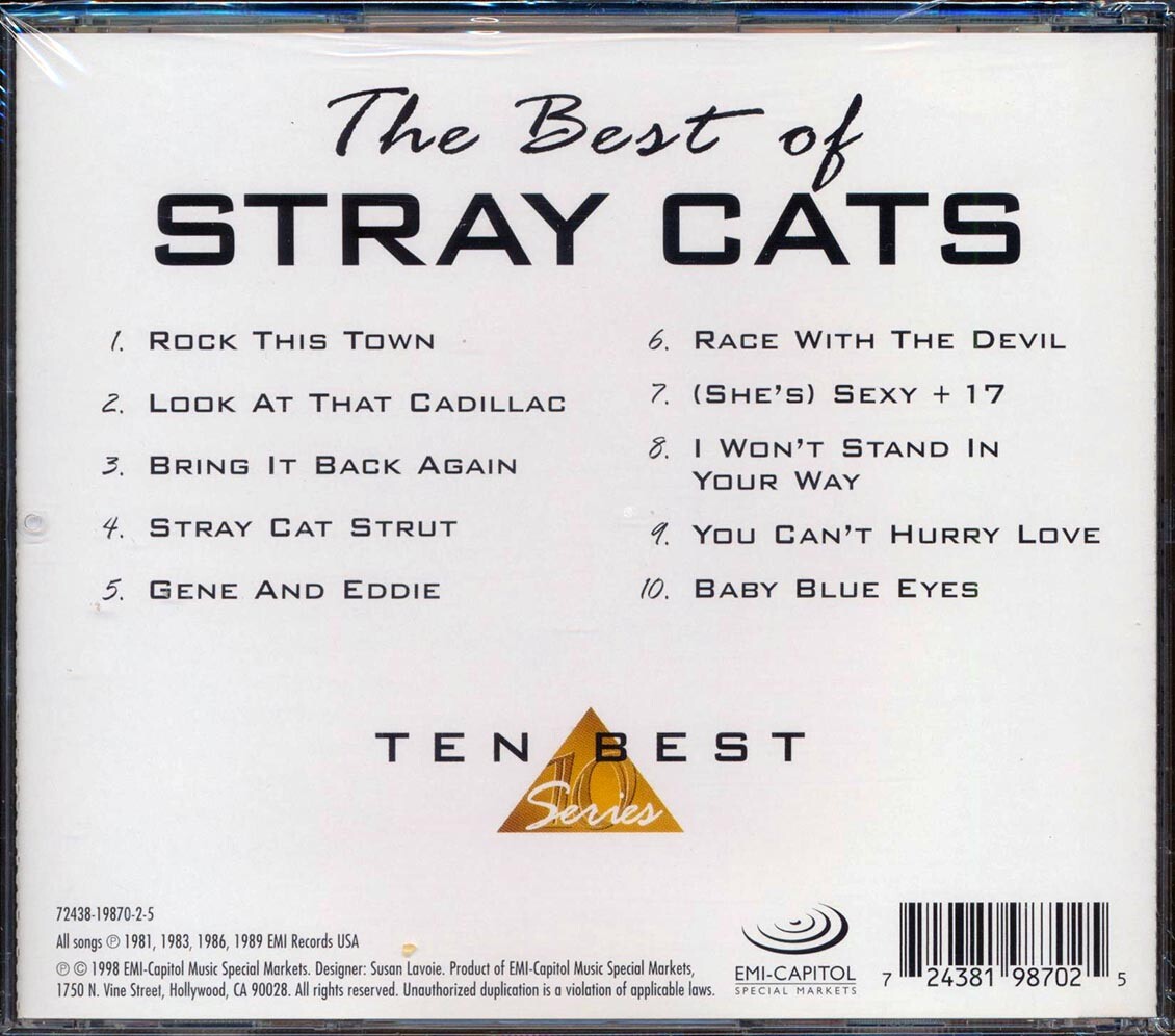CD Stray Cats - The Best Of Stray Cats 724381987025| eBay