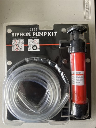 HARBOR FREIGHT MULTI-PURPOSE SIPHON PUMP KIT # 3878 Brand New Never ...