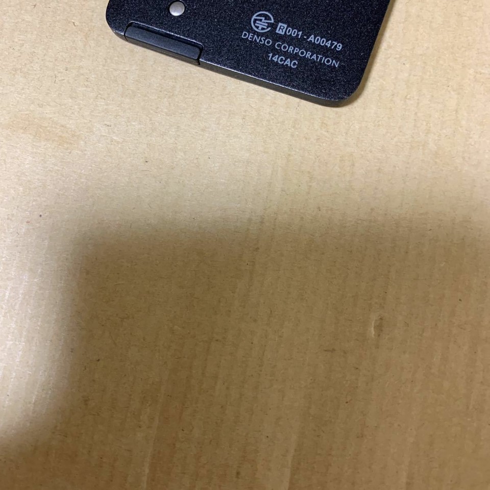 Lexus NX300 Genuine Card Key 001-A00479 14CAC RHD OEM JDM Smart Key ...