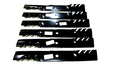 6 OEM BAD BOY blades 54" decks Bad Boy 038-0003-00 MZ, MAGNUM,ZT ELITE ...