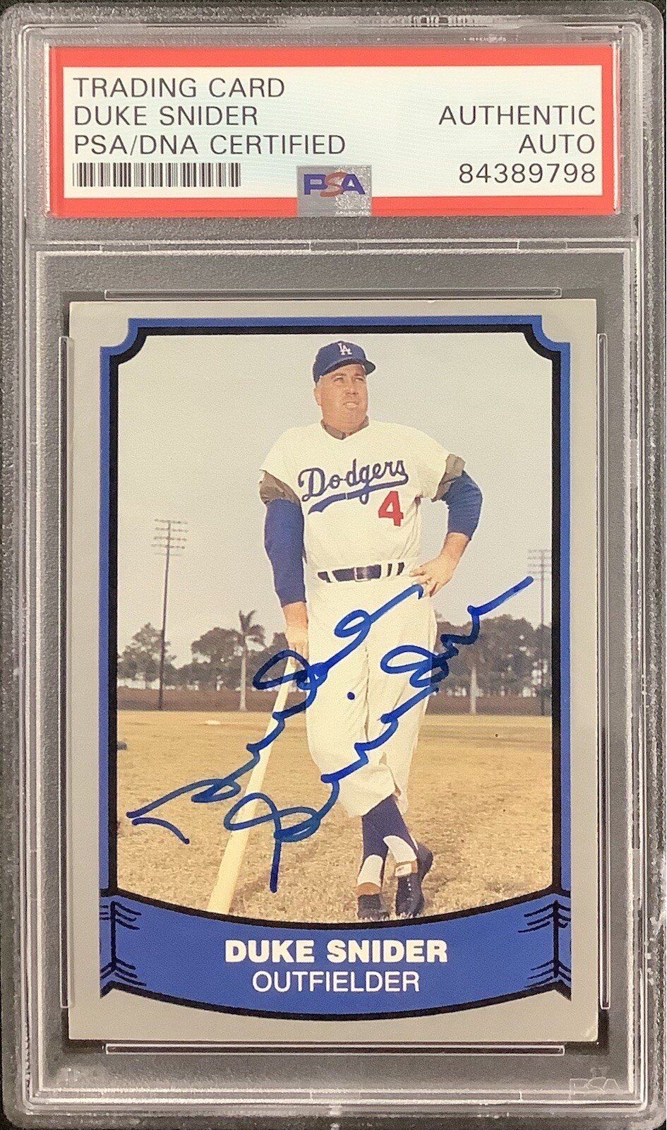 Duke Snider Autographed Memorabilia | Signed Photo, Jersey ...