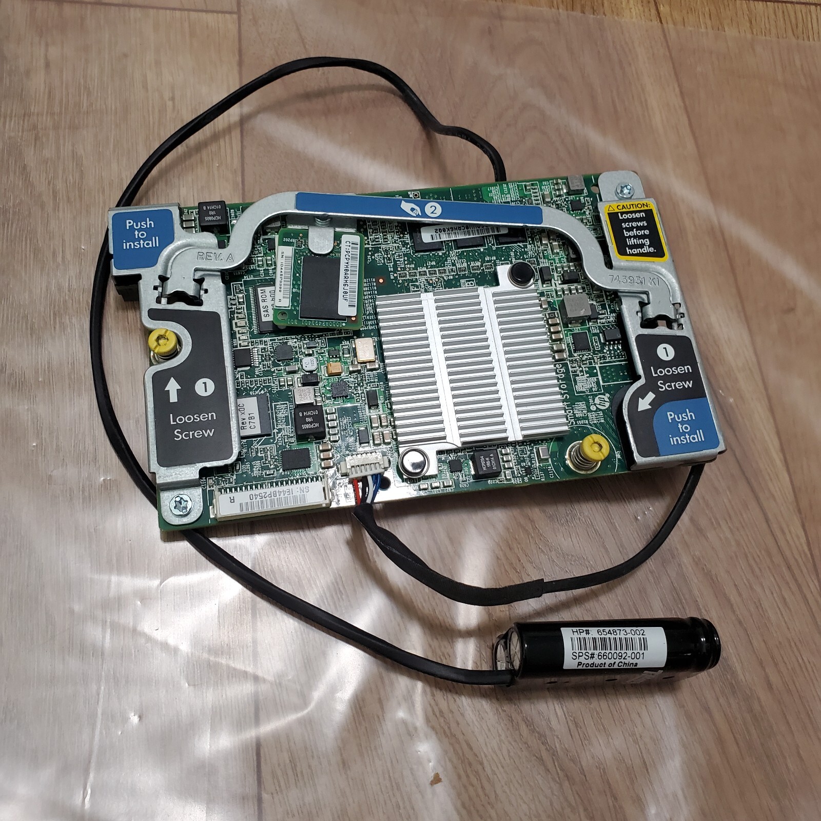 HP 670026-001 BL460C G8 SMART ARRAY P220I SAS Raid Controller battery ...