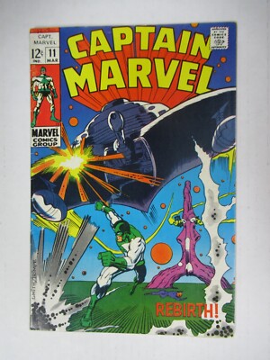1968 Marvel Comics Captain Marvel #11 | eBay