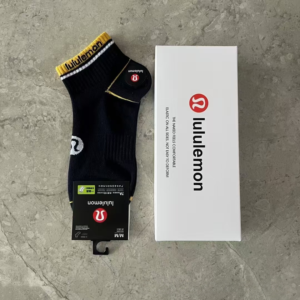 Lululemon Gift Box 5-Pack Athletic No-Show Socks | eBay
