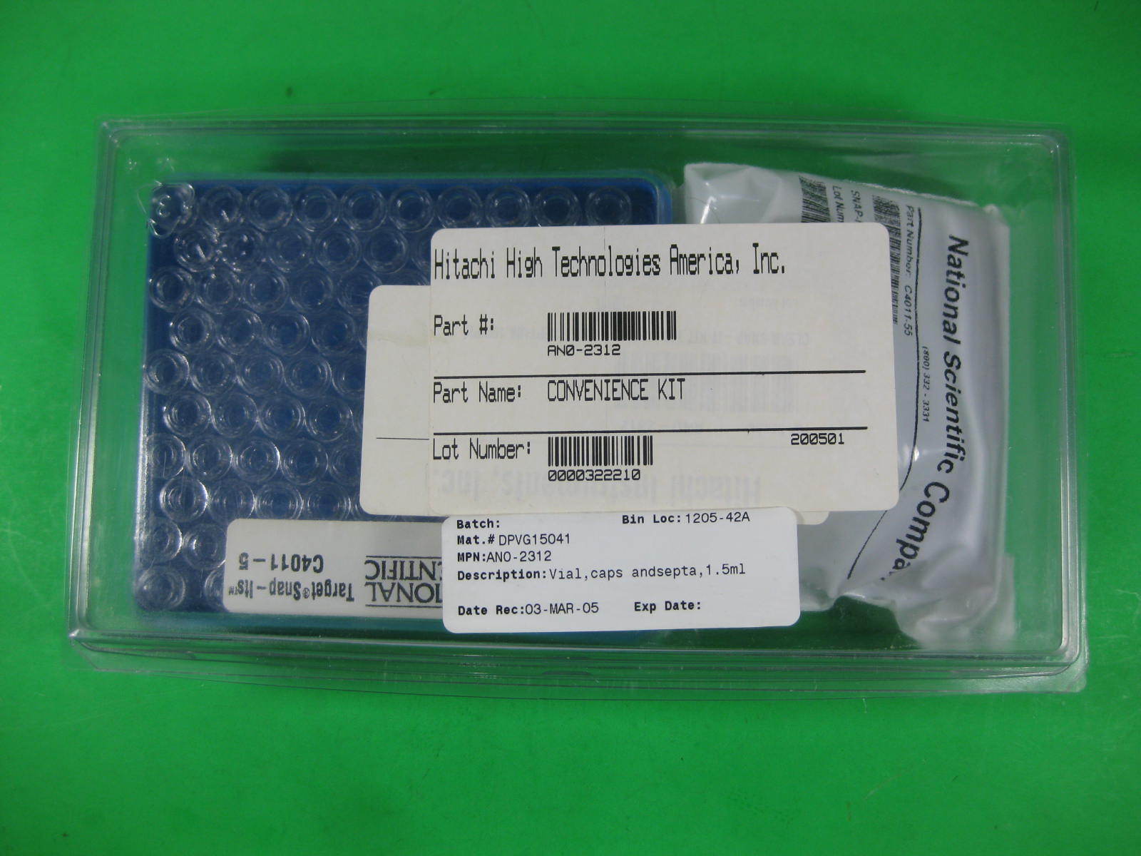 National Scientific Snap Its C4011-5 + C4011-55R, Hitachi AN0-2312 ...