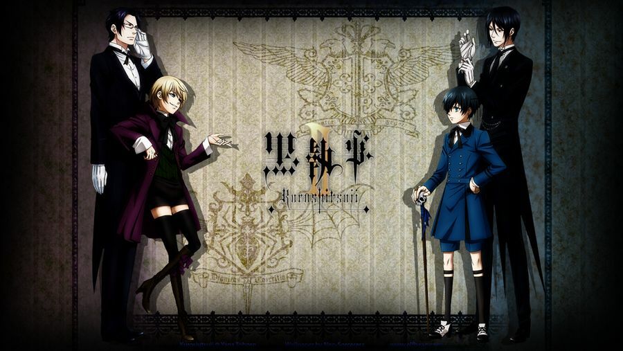 DVD Black Butler Kuroshitsuji Complete Series (Season 1-3 +Movie +9 OVA ...