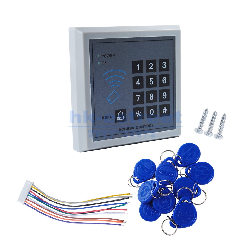 Electric Door Access Control System Kit Set RFID Keypad Magnetic Lock ...