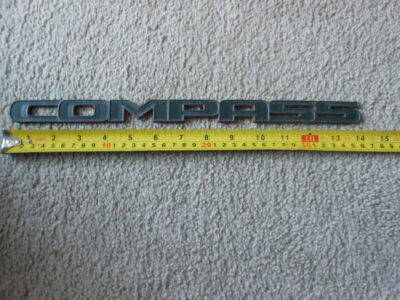 17 18 19 Jeep Compass Trail Hawk door letters badge emblem 68252644AA ...
